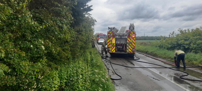 Northamptonshire landscape business owner condemns ‘mindless’ arson ...