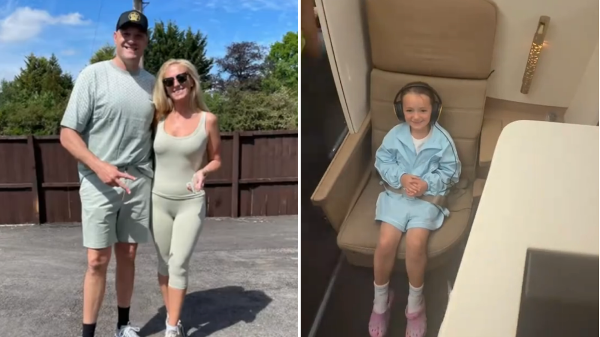 Tyson and Paris Fury splash £35,000 on business class flights to ...