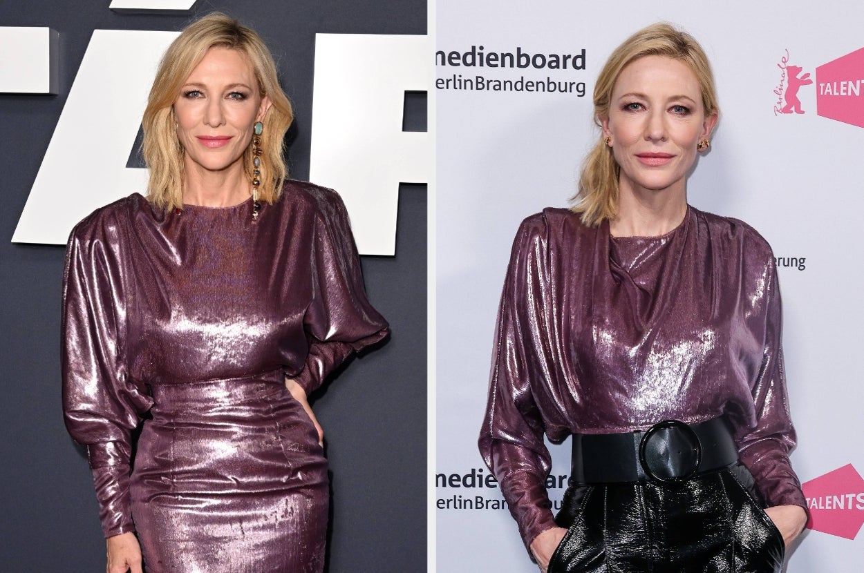 Cate Blanchett is the ultimate red carpet outfit repeater, and it's iconic