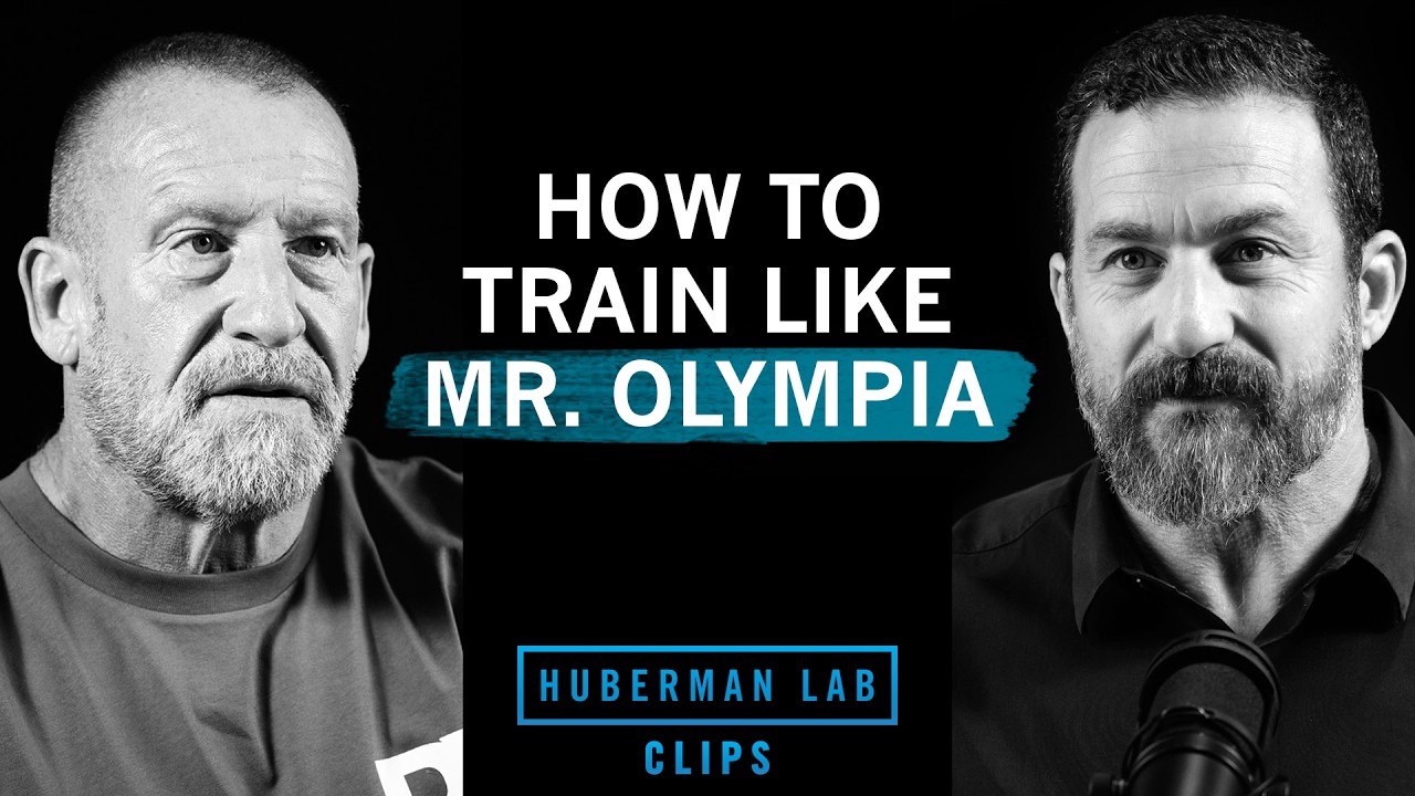 How to train like 6x Mr. Olympia | Dorian Yates & Dr. Andrew Huberman