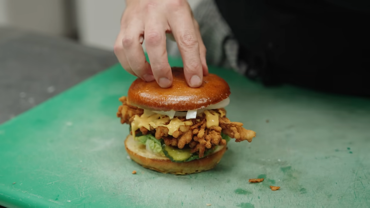 Watch how mushrooms become crispy rich and deeply savory