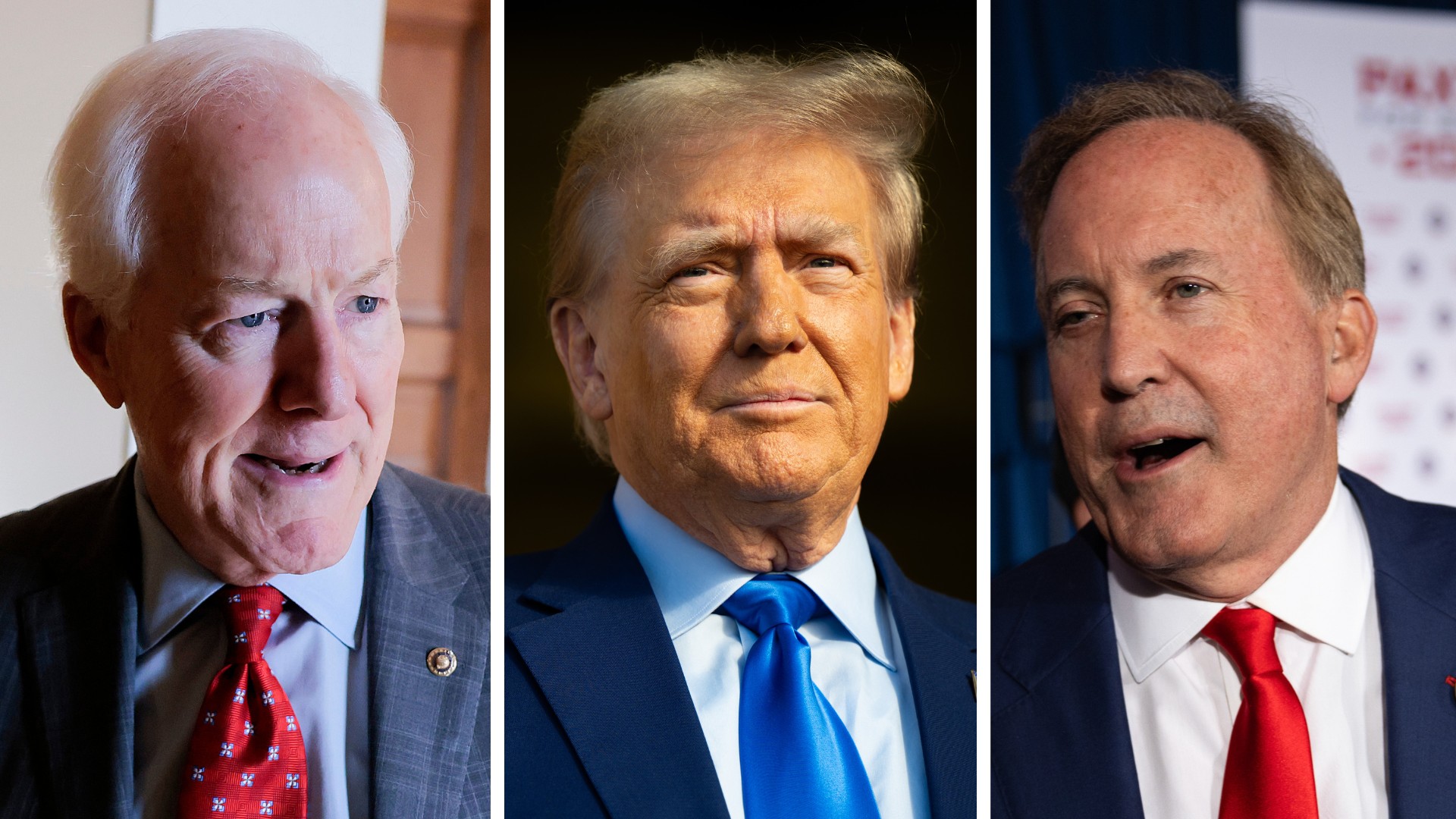 Cornyn vs Paxton primary a 'Texas-sized test' on Trump’s hold on GOP