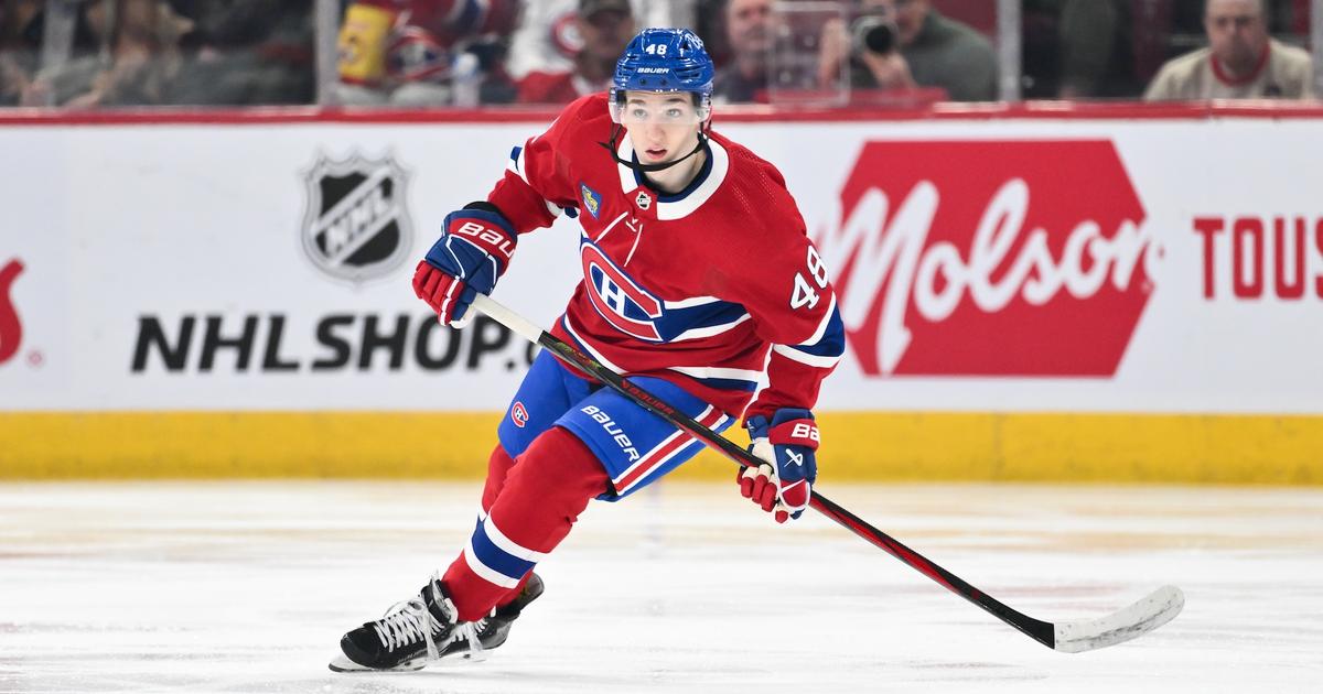 Un geste illégal contre Lane Hutson a coûté le match au Canadien hier
