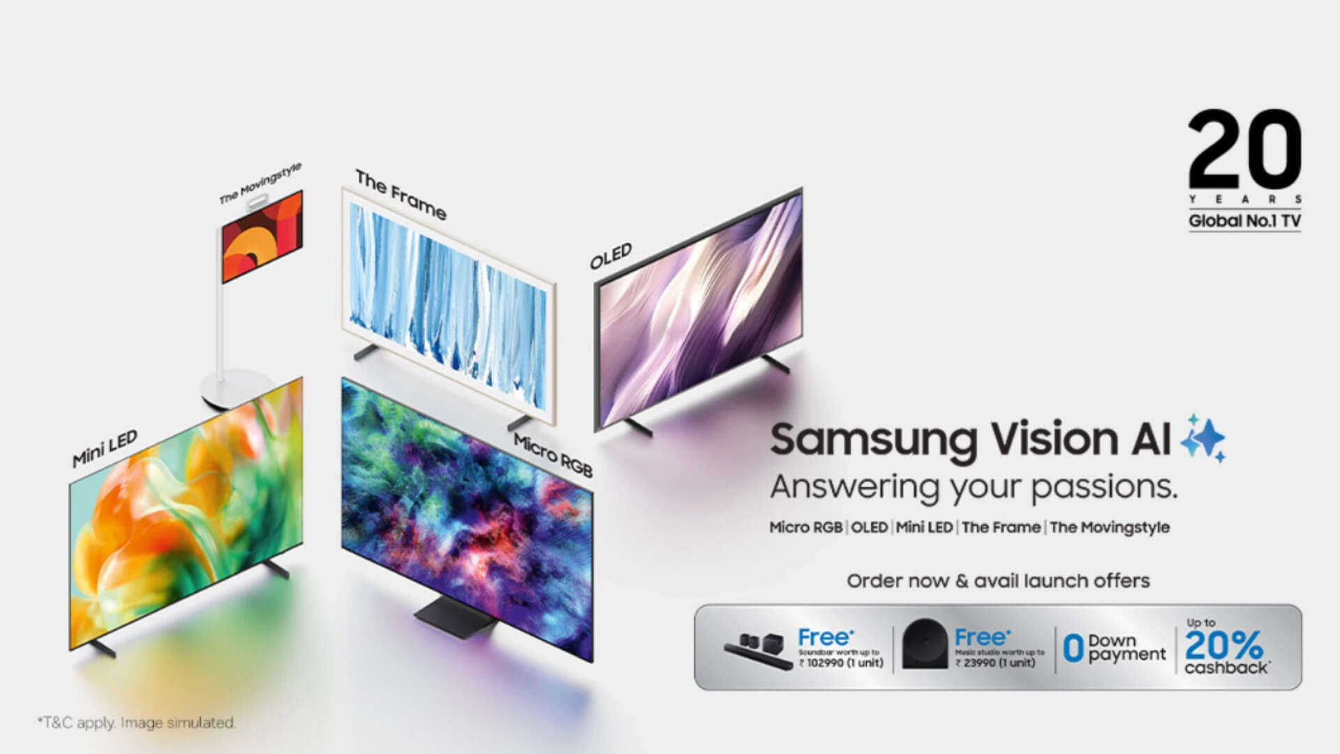 Samsung 2026 TV lineup launched in India: Micro RGB joins OLED, Neo ...