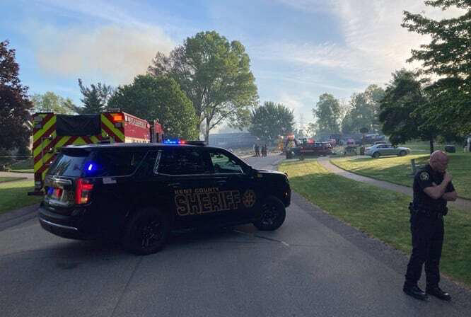 Man missing for after house explosion injures woman