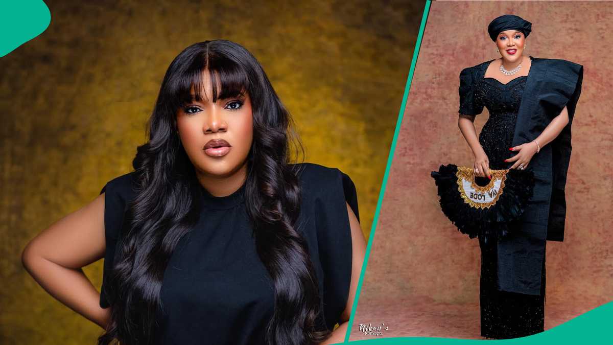 Toyin Abraham breaks silence over viral RIP posters claiming she is dead