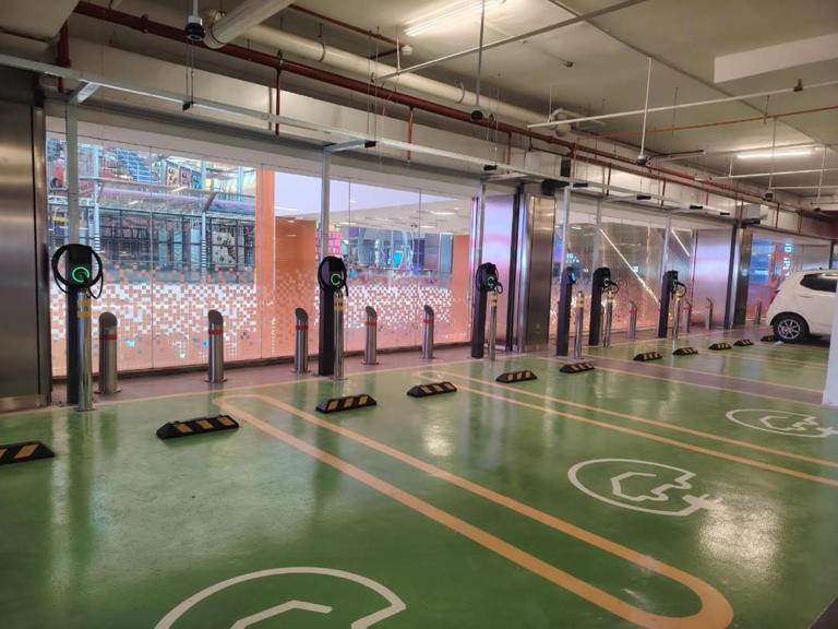 DC Handal now has 23x EV charge points at Sunway Carnival Mall