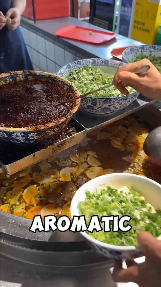 Muslim Chinese street food in China