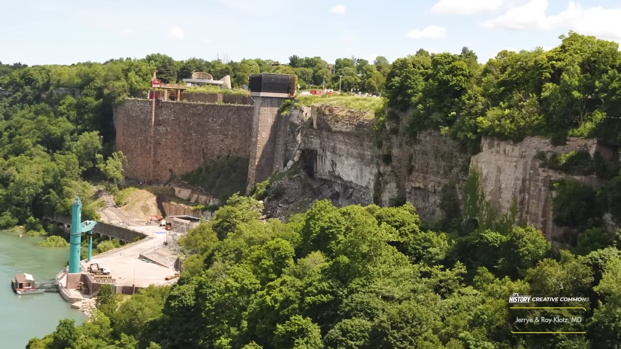 Thousands of tons of rock hide these abandoned Niagara tunnels