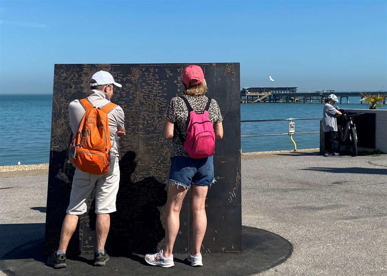 New sound mirror sculpture on Deal seafront unveiled