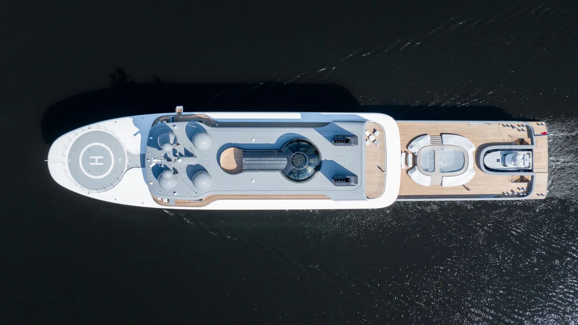 Photos: New 374-foot superyacht cruises 1,000 nautical miles using fuel ...