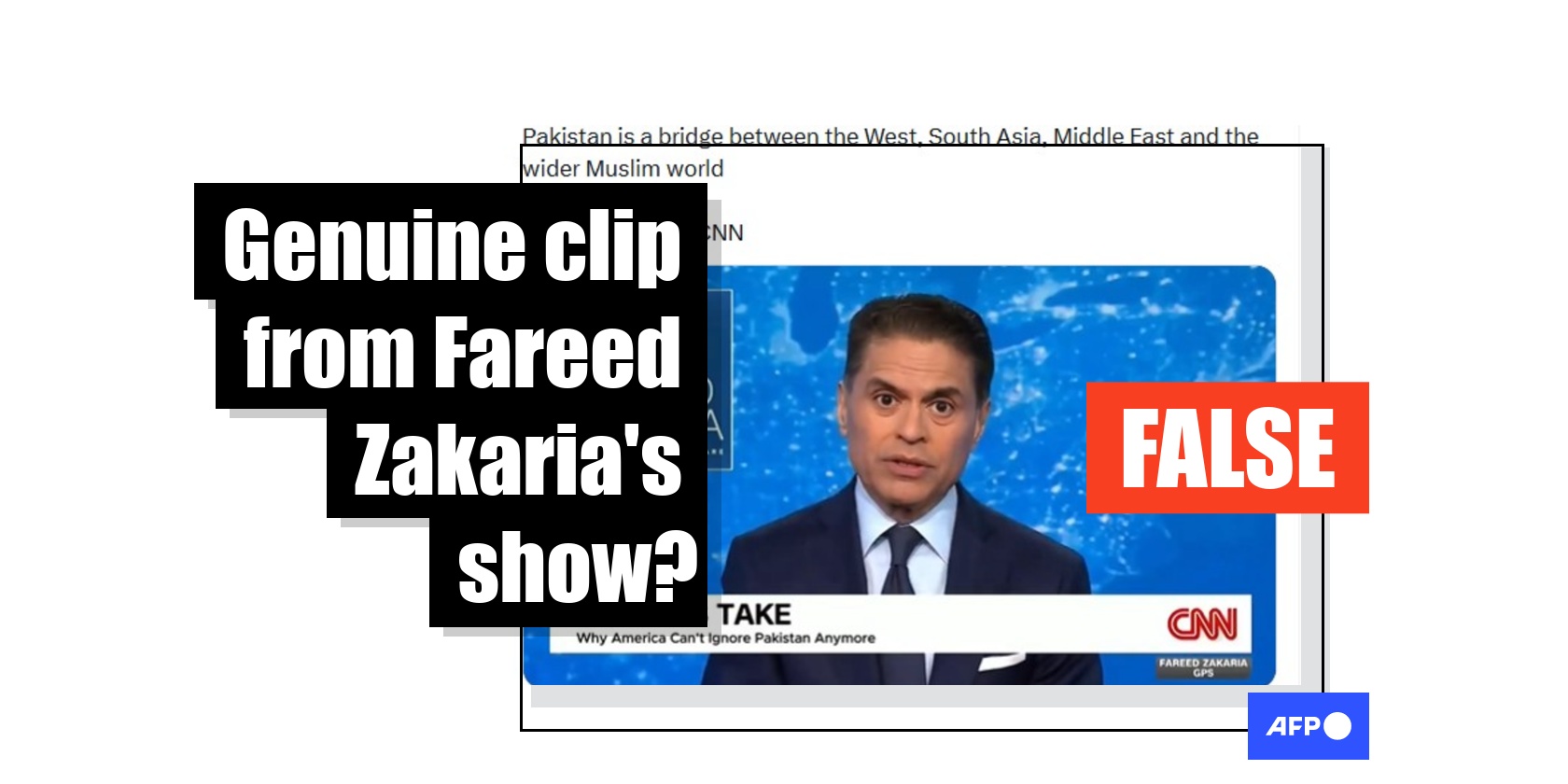 AI-generated video of US journalist praising Pakistan misleads online