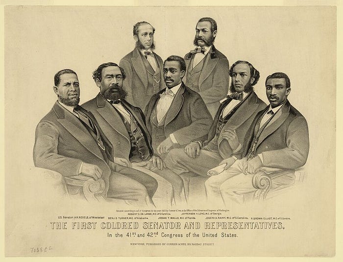 The four Black Republican members of the House of Representatives have ...