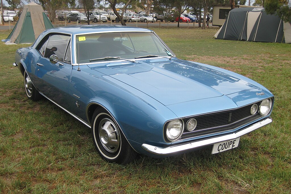 I was pulled over in my dad's old 1967 Chevy Camaro for the exhaust ...