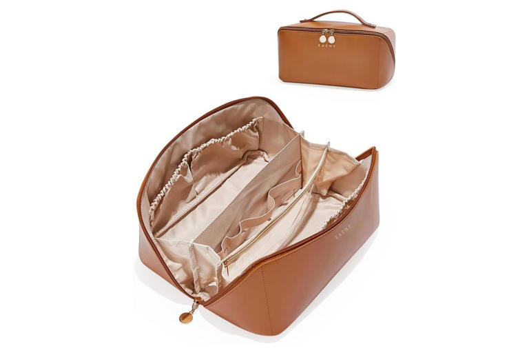 I ditched my hanging toiletry bag for this flat-lay travel case that ...