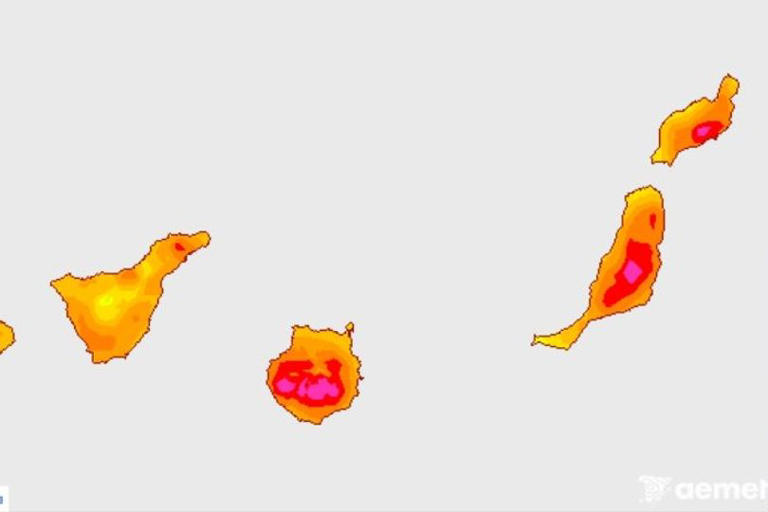 UK tourists put on high alert as temperatures soar in the Canary Islands