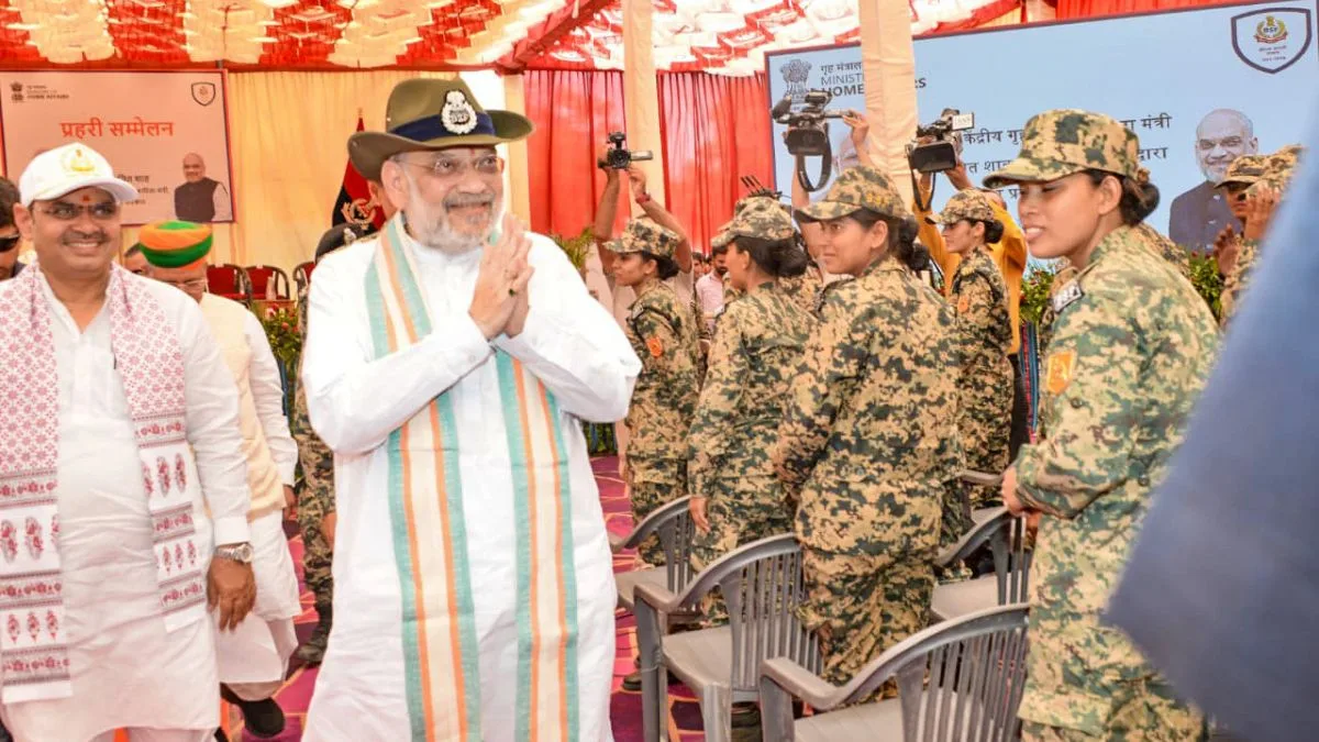 'Everywhere BSF took charge, they stood firm': Amit Shah hails BSF for ...