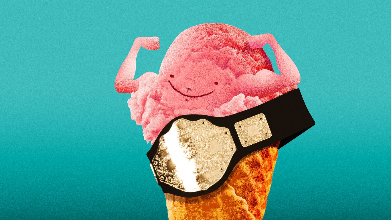 Which shop serves Miami's best ice cream?