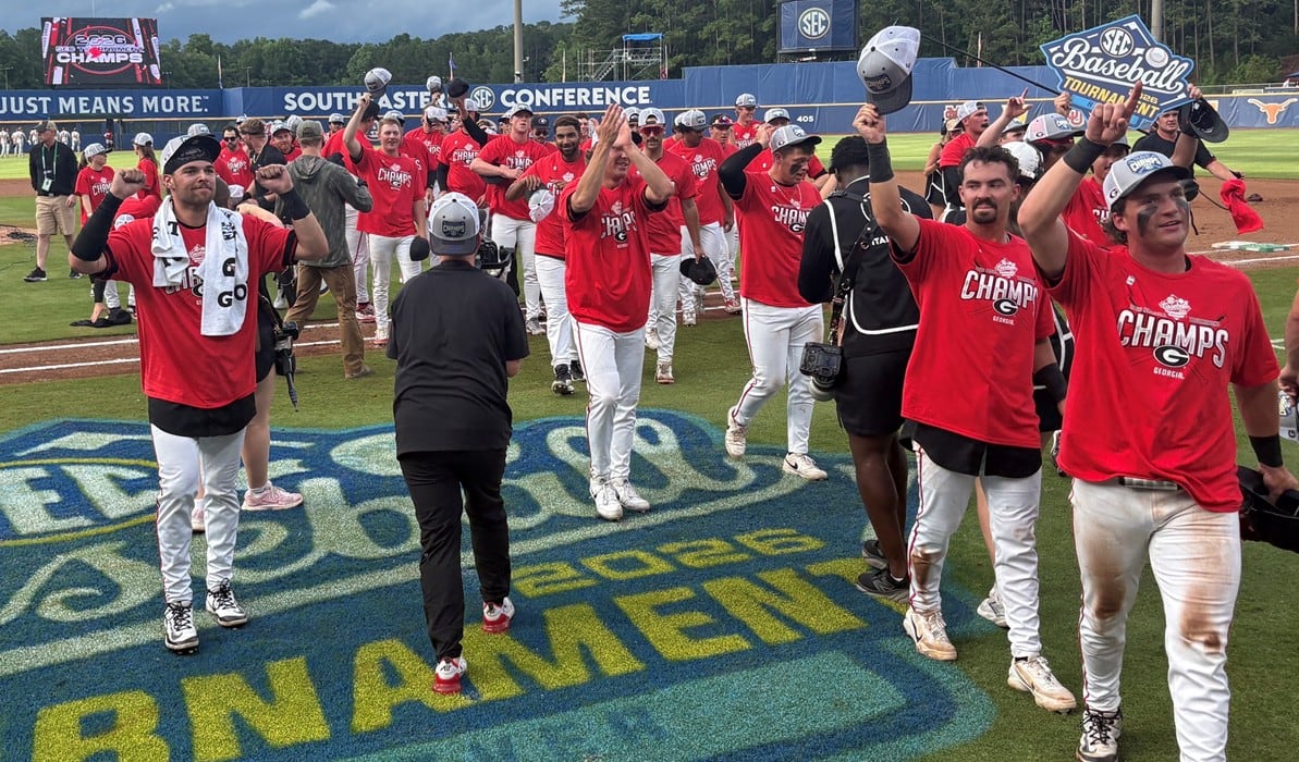 Georgia earns No. 3 overall seed, learns NCAA baseball tournament schedule