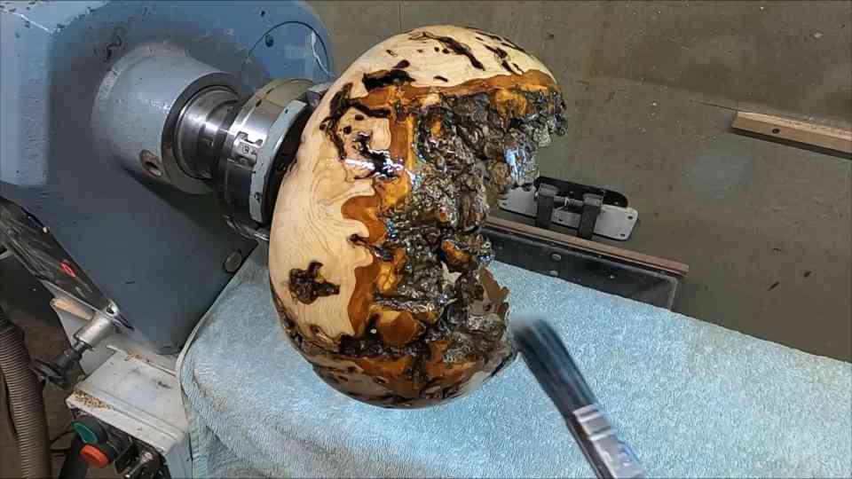 Watch how this ash burl turns into one of my wildest natural edge forms