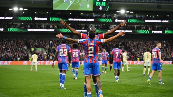 Crystal Palace vs Rayo Vallecano in Conference League final: TV channel ...