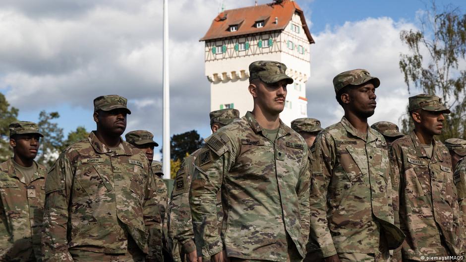 Where are US forces stationed in Europe?