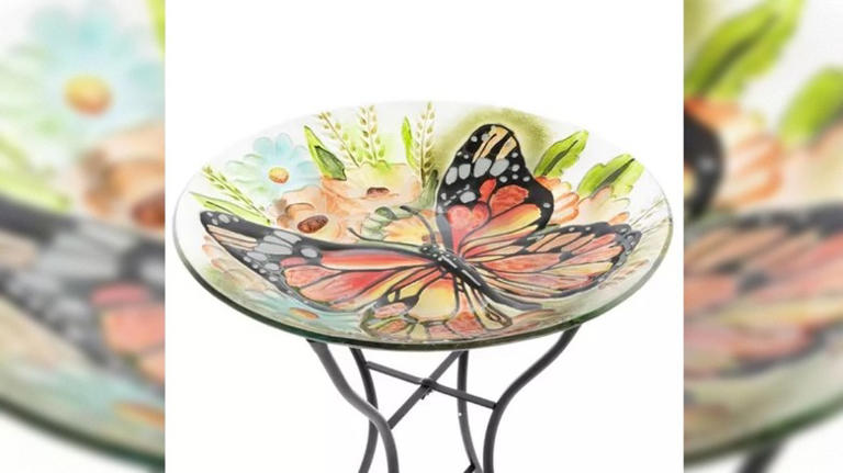 Goodbye traditional bird baths — there's a Hobby Lobby find that can be ...