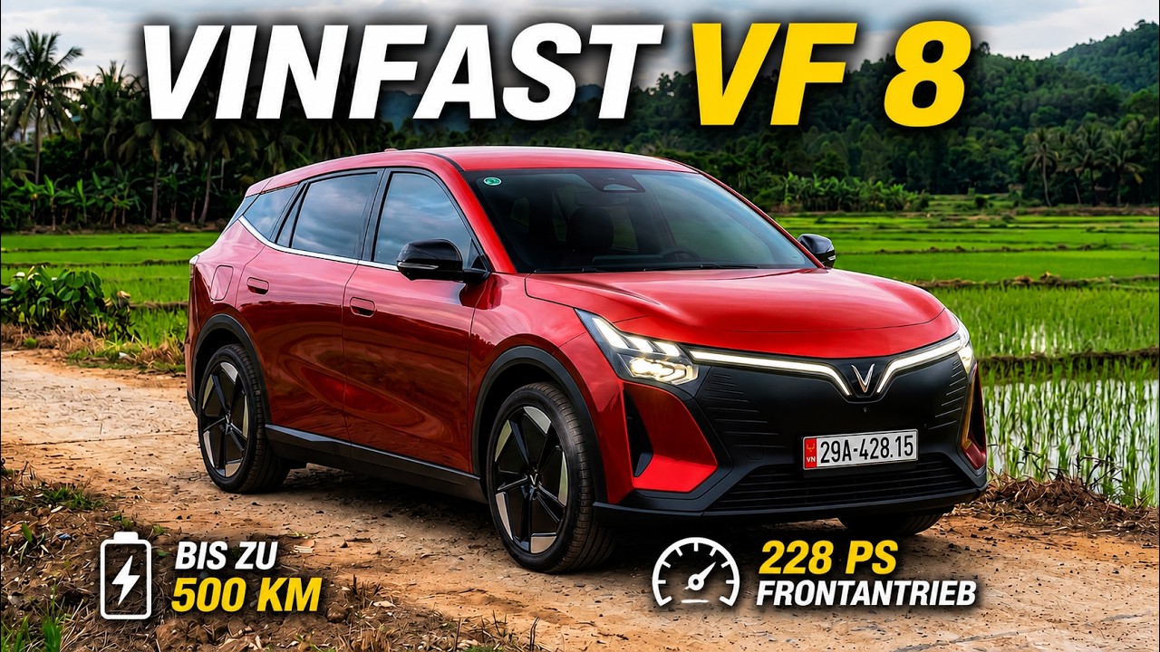 2026 VinFast VF 8 im Check: Weniger Power, kleiner & günstiger