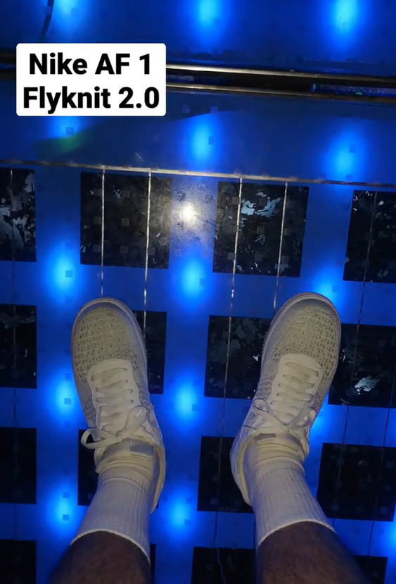 Nike Air Force 1 Flyknit 2.0 white: Lightweight classic sneaker review ...