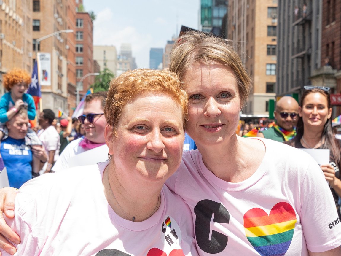 14. Hochzeitstag: Cynthia Nixon schwärmt von Christine Marinoni