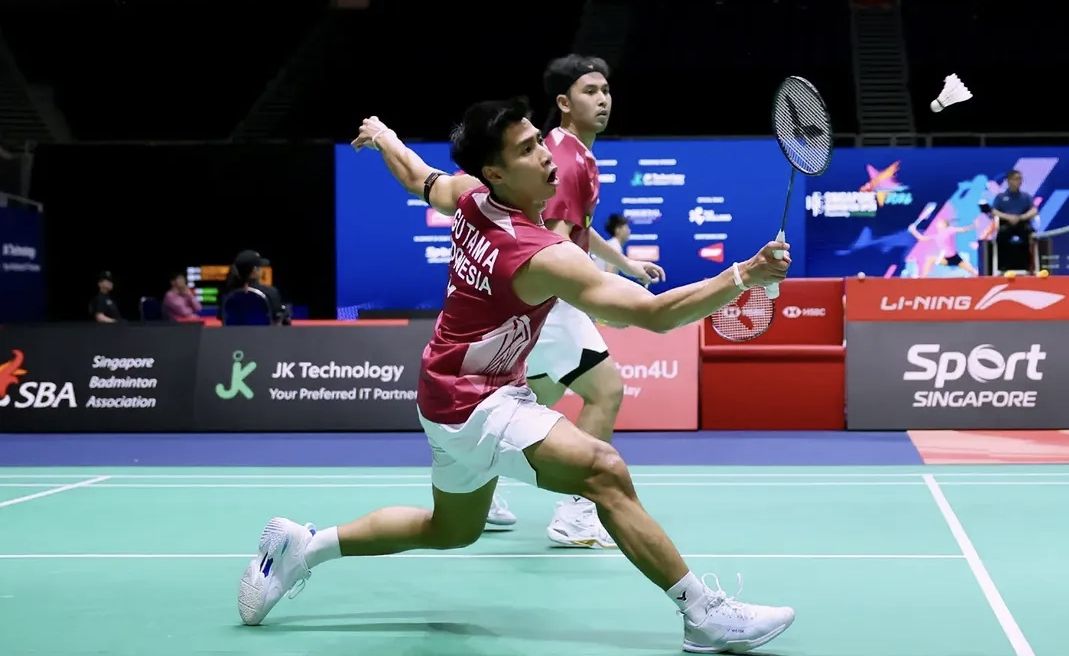 Singapore Open 2026 - Sabar/Reza dipuji duo tuan rumah, pukulan khas ...
