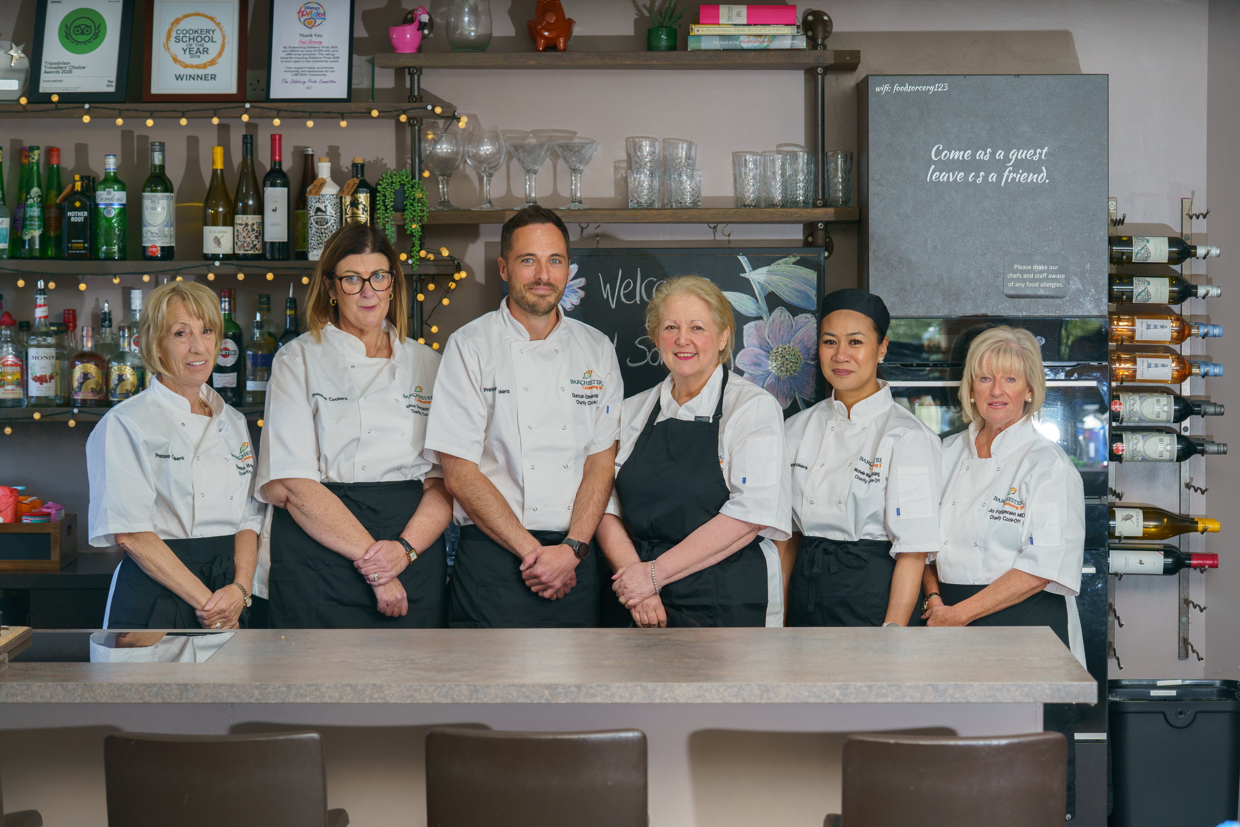 Victory for Chichester's Pressure Cookers in charity cook-off