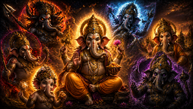 Why these Ganesha forms are kept secret