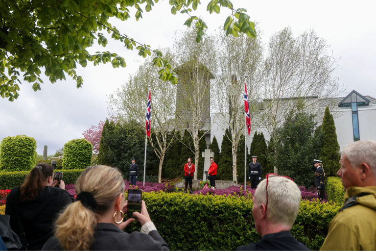 Sombre HMS Prince of Wales sailors pay tribute to those killed after ...