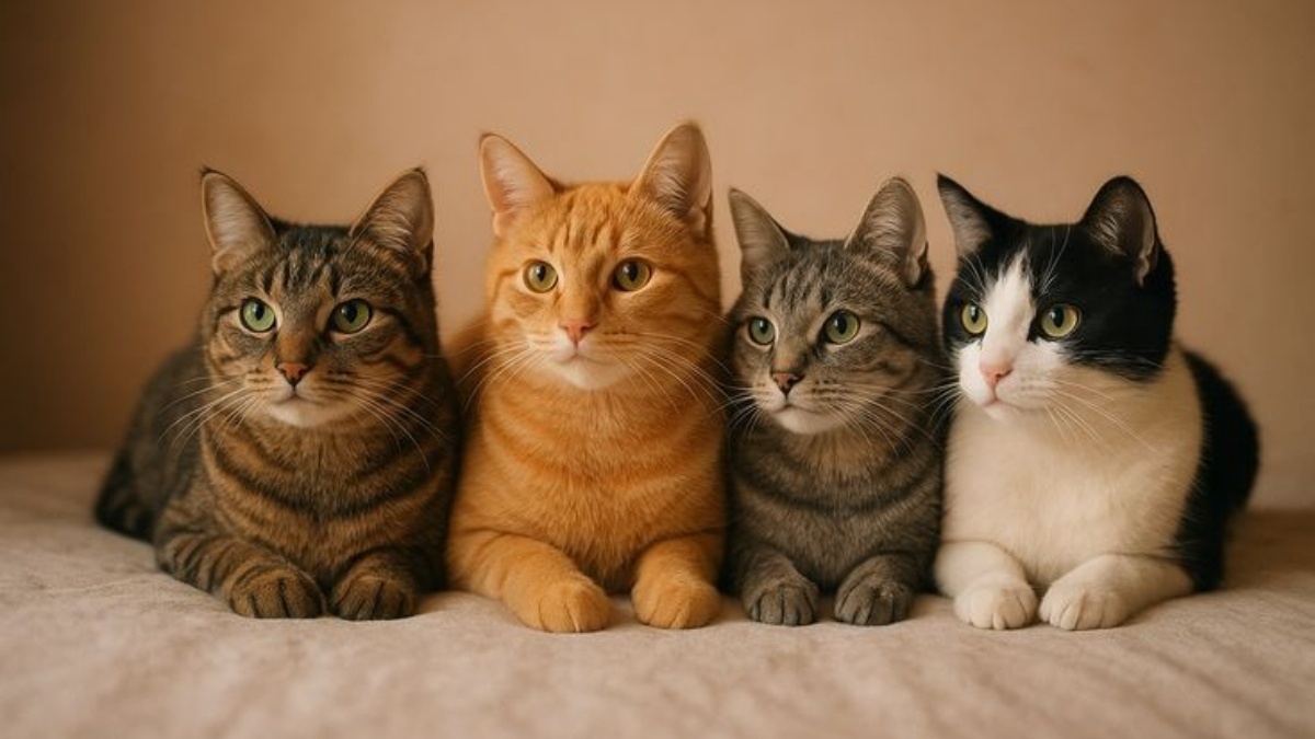 What cat color represents you based on your birth month?