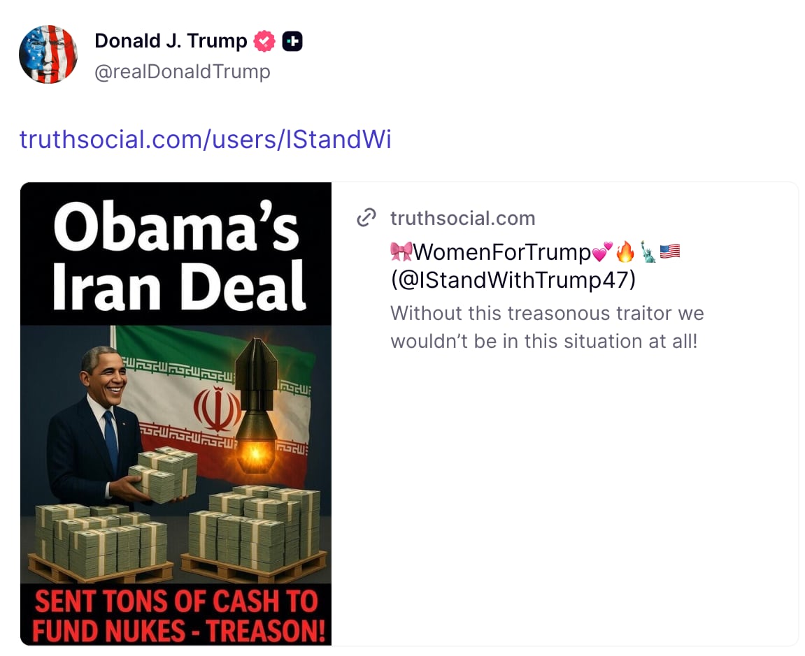 Manic Trump, 79, fires off bizarre 5:52am posting spree