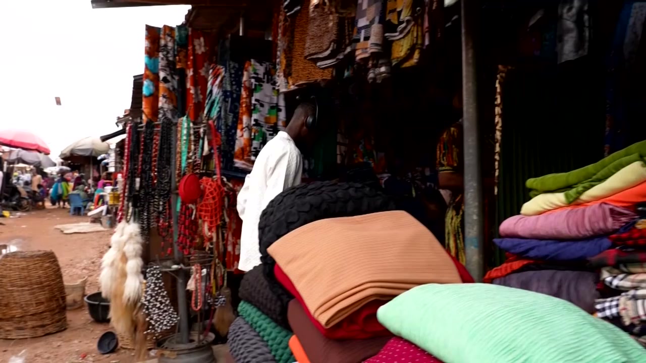 Fast fashion meets ancient technique in Nigerian artist's work