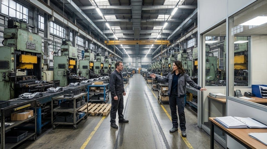 They cut the line, factory enforced wait