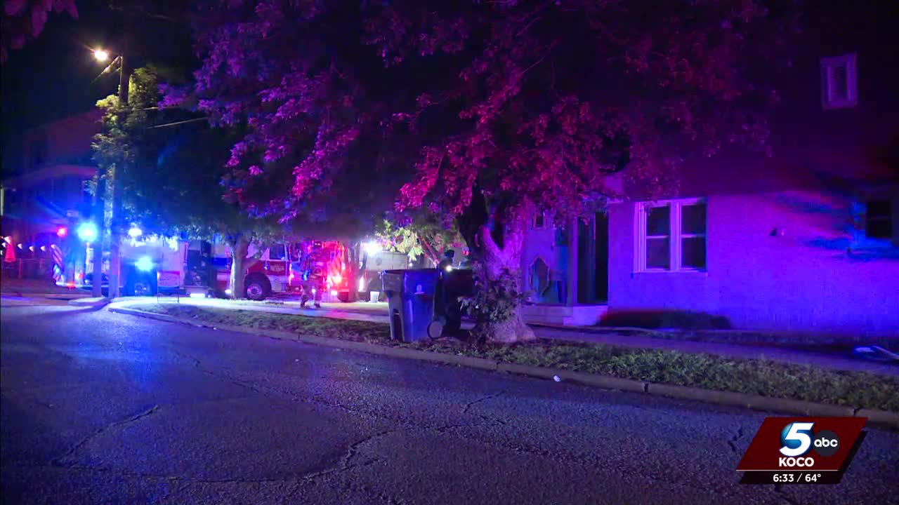 Oklahoma City firefighters put out overnight fire at duplex
