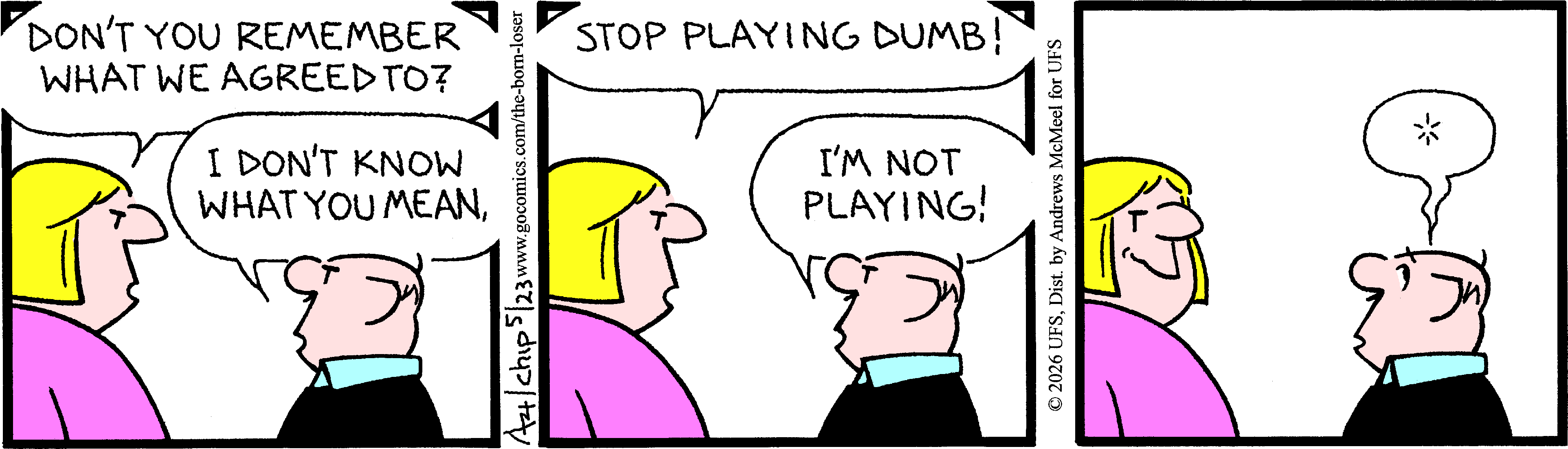 The Born Loser by Art and Chip Sansom