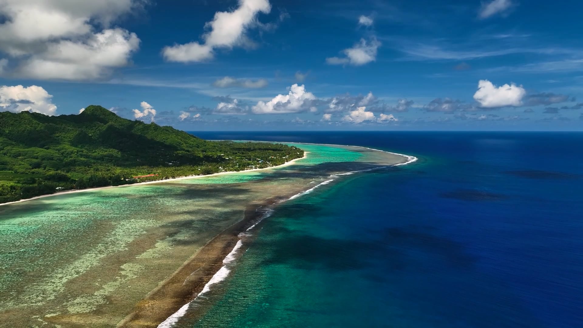 Cook Islands: Drone explores the South Pacific's home of pearls - Worldwide