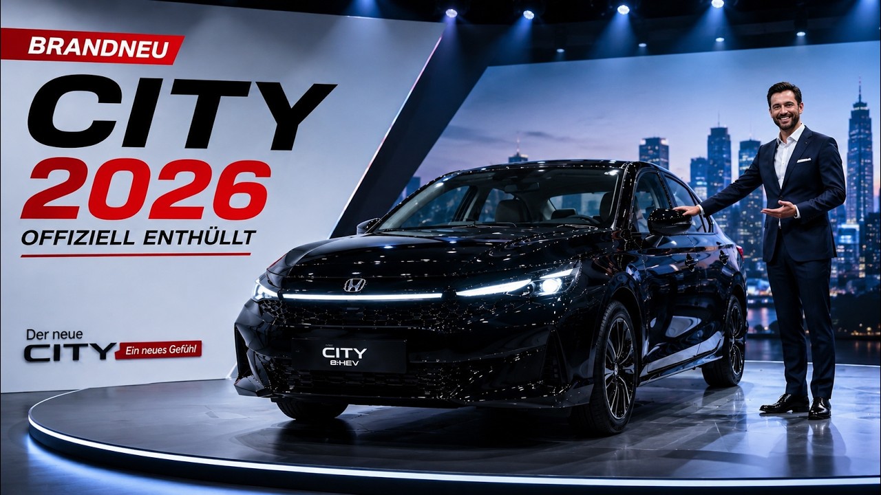 Weltpremiere 2026 Honda City Facelift – Premium-Innenraum & neue Features