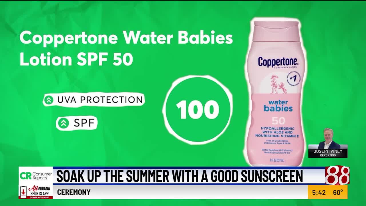 Soak up the summer with a good sunscreen