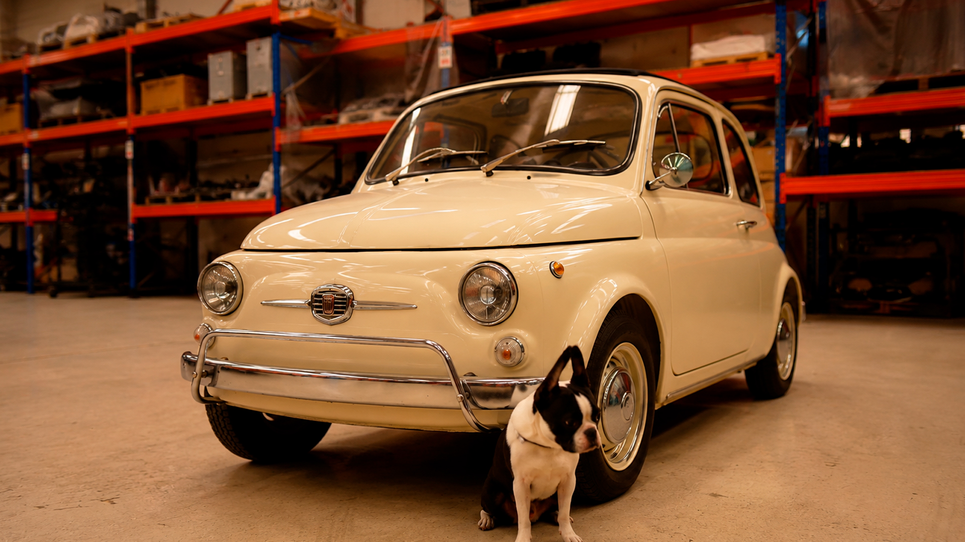 I took a closer look at a Fiat 500 build