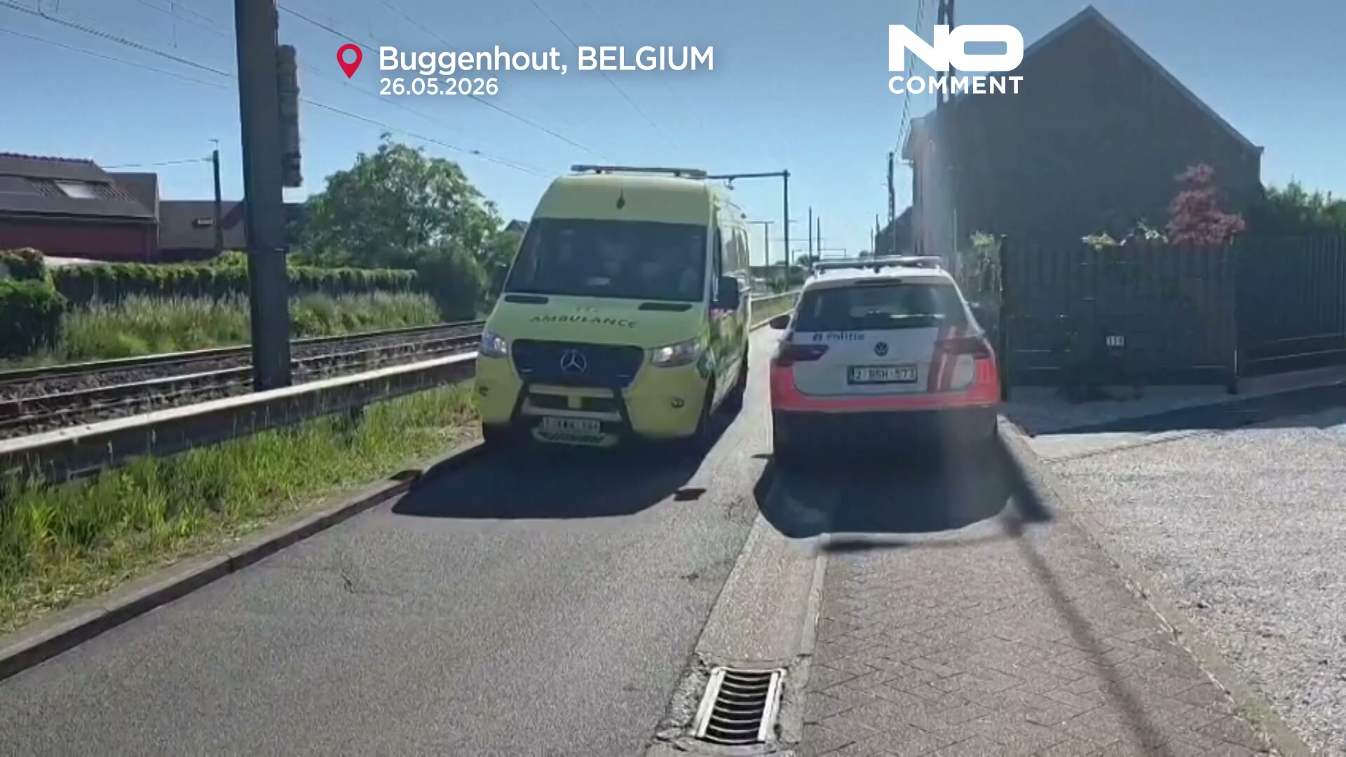 First footage released after deadly train and school minibus crash in ...