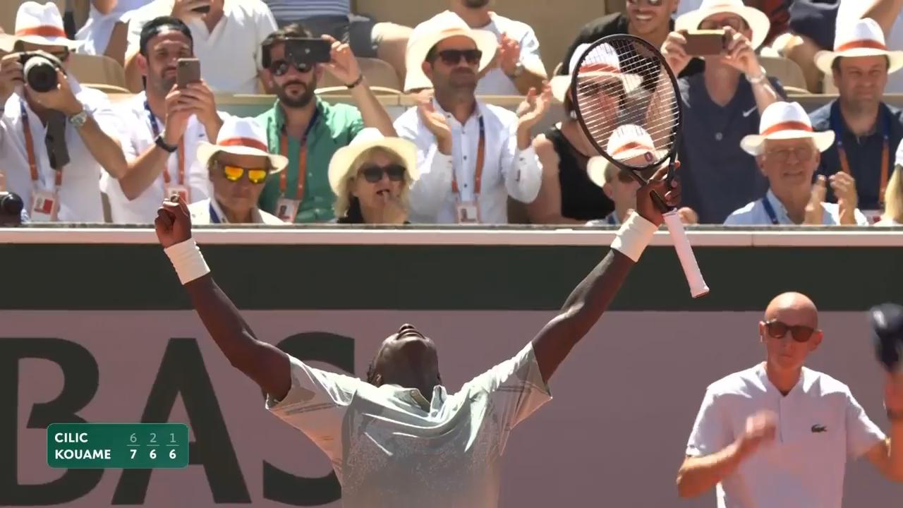 Grand Slam debutant stuns 2014 US Open champion Cilic