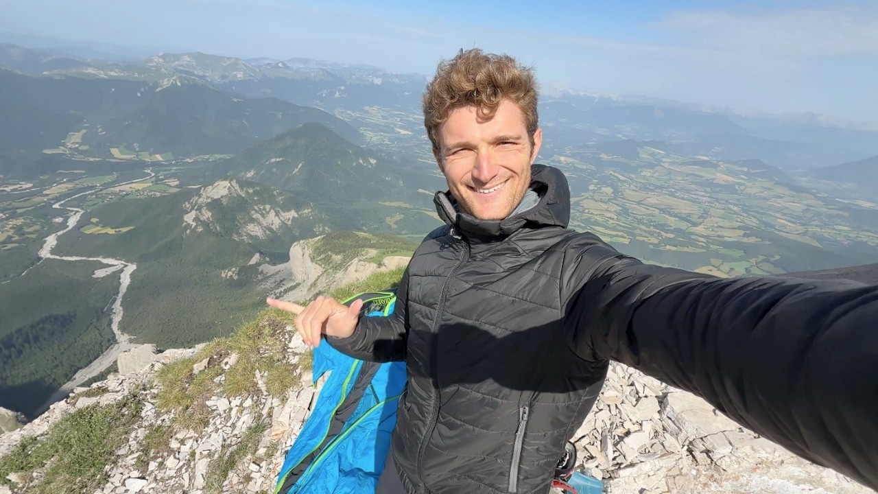 Man flies inches from a rock spine at insane speed - and there’s ...