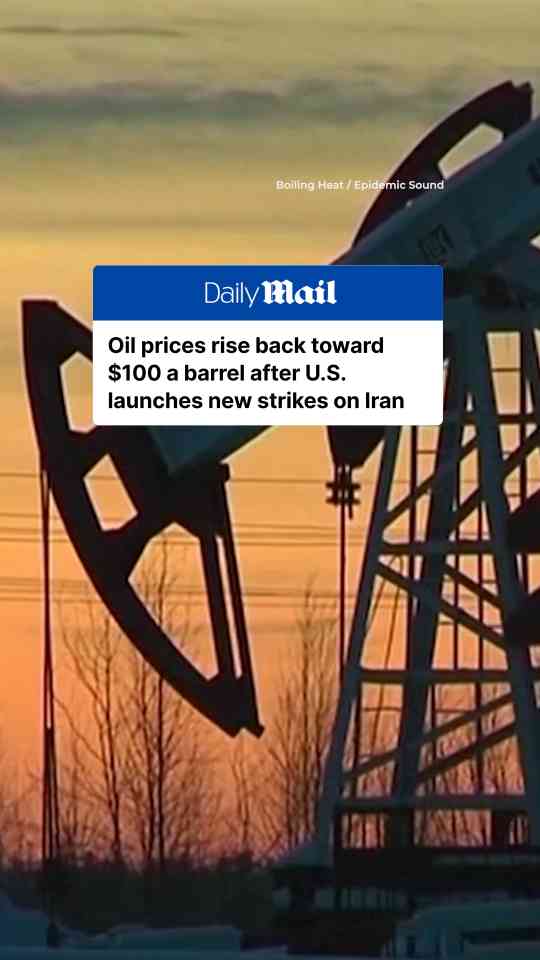 Oil prices climb after new US strikes increase Iran tensions