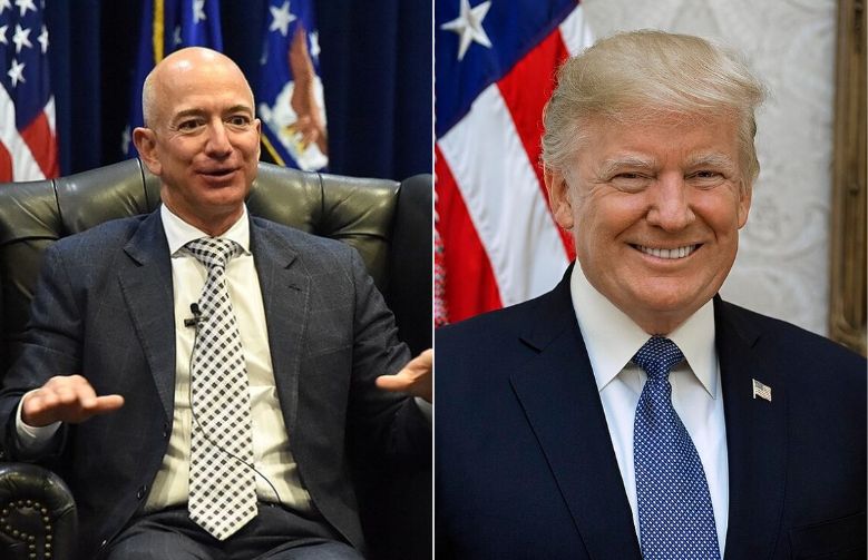 Jeff Bezos’ new Trump comments hit awkward timing as polls show trouble
