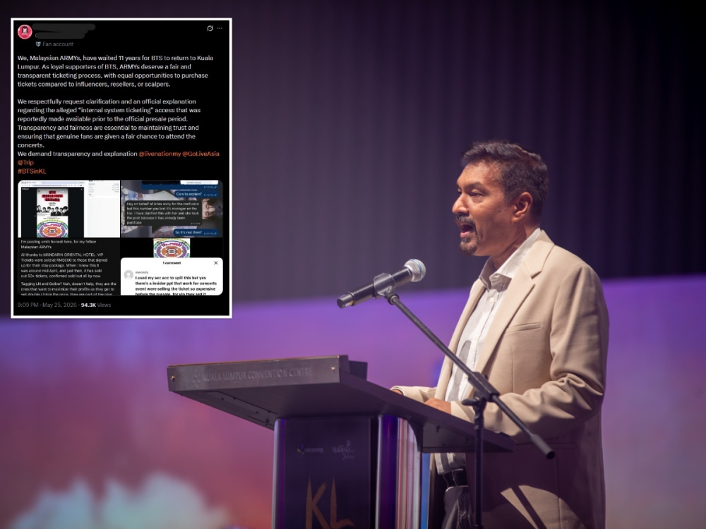 Live Nation Malaysia chief warns BTS fans over fake KL concert tickets ...